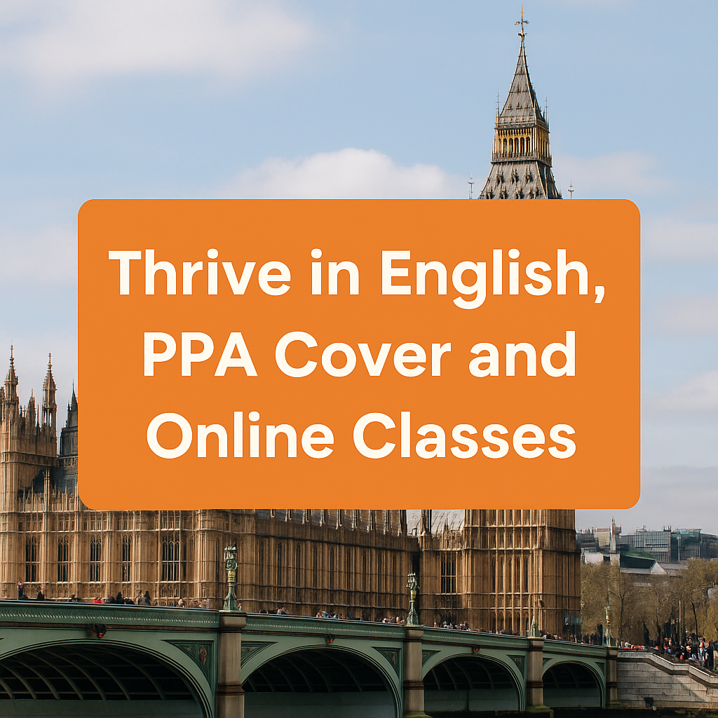 Thrive in English, PPA Cover and Online Classes - The British Language School